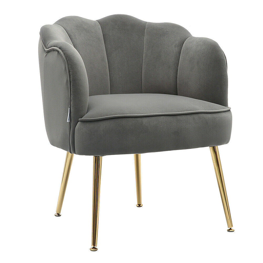 Shell back chair grey store