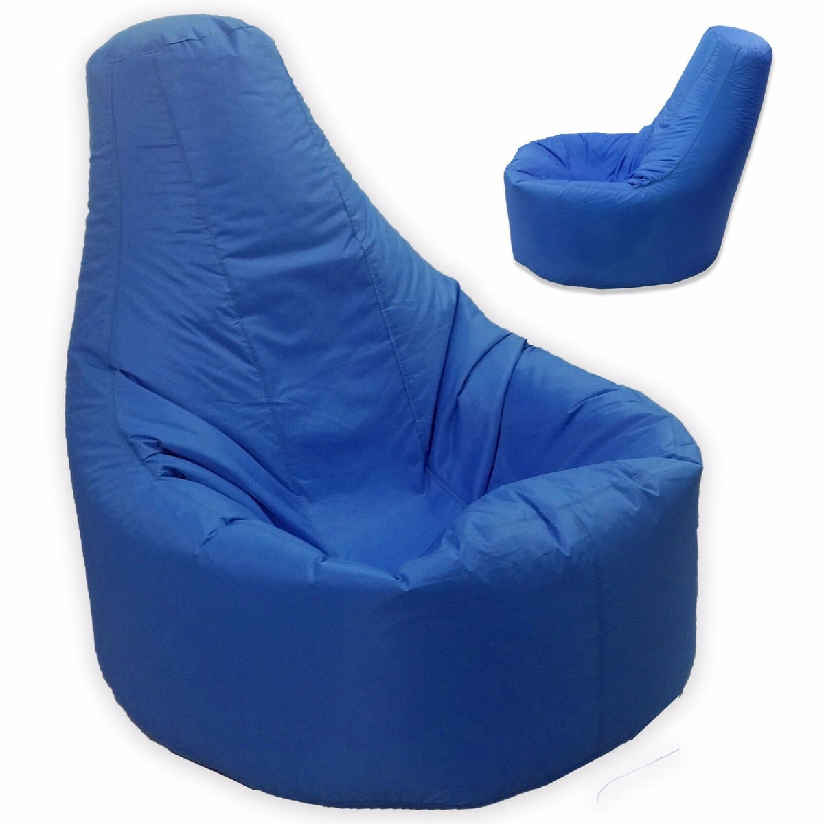 Bean Bag Chair Blue – Art Deco Nova